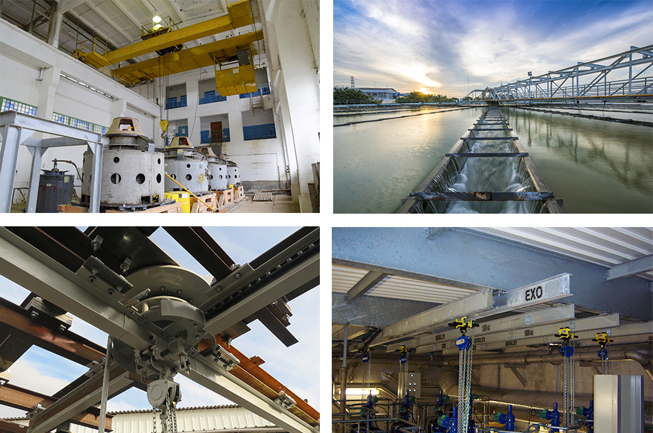 Water Treatment - EXO INTERNATIONAL Specific environments - Lifting and ...